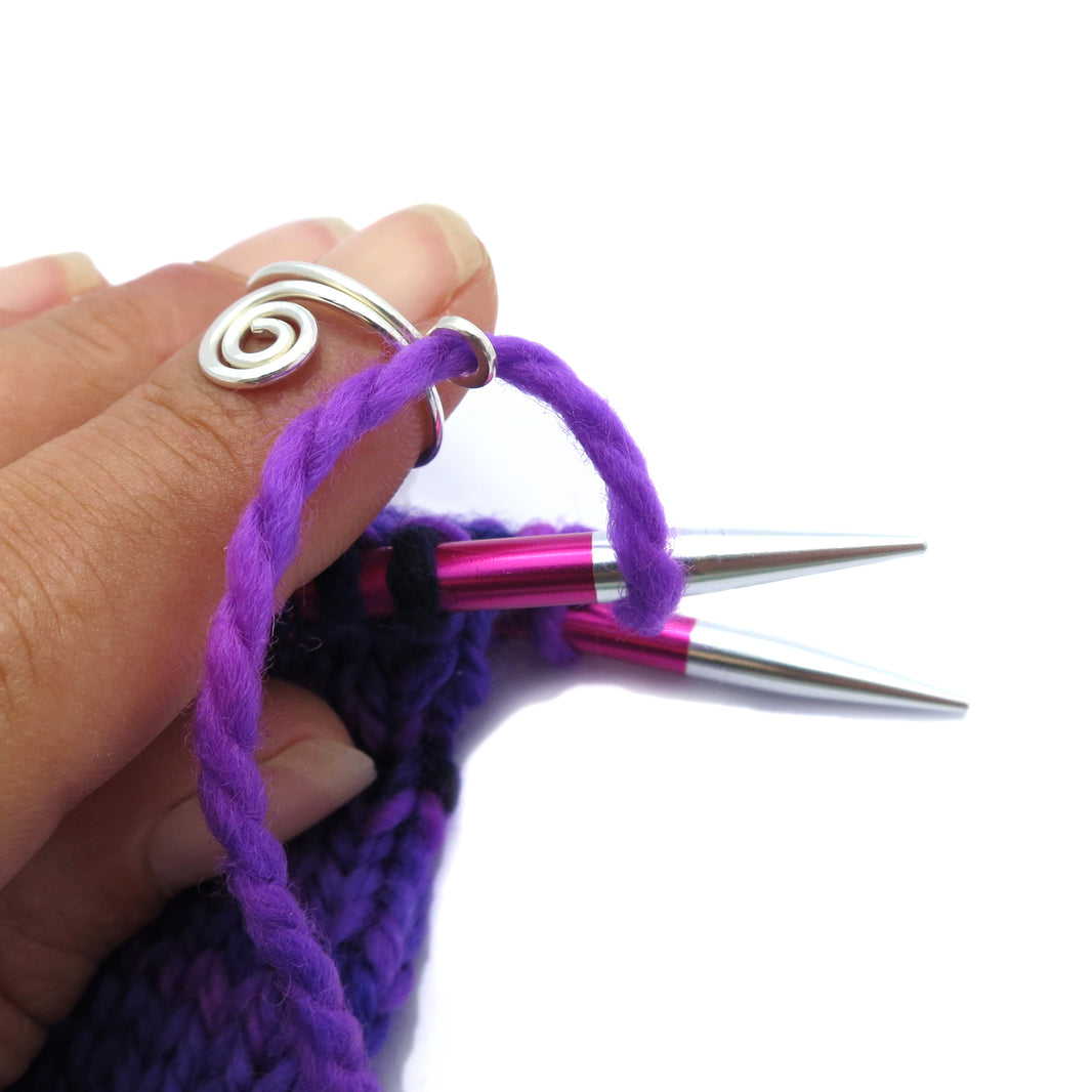 Yarn rings for knitting and crochet | Fizzy Stitches